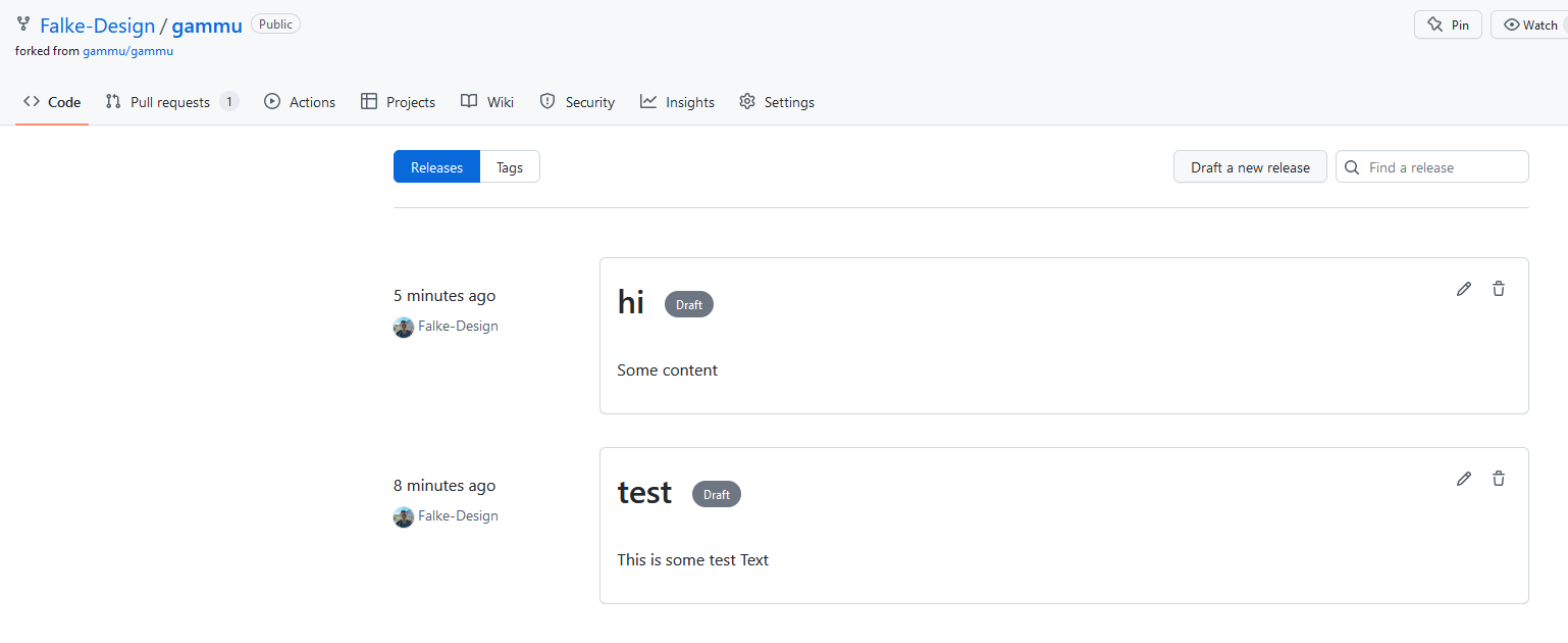 Draft Pre-Release is empty · community · Discussion #33740 · GitHub
