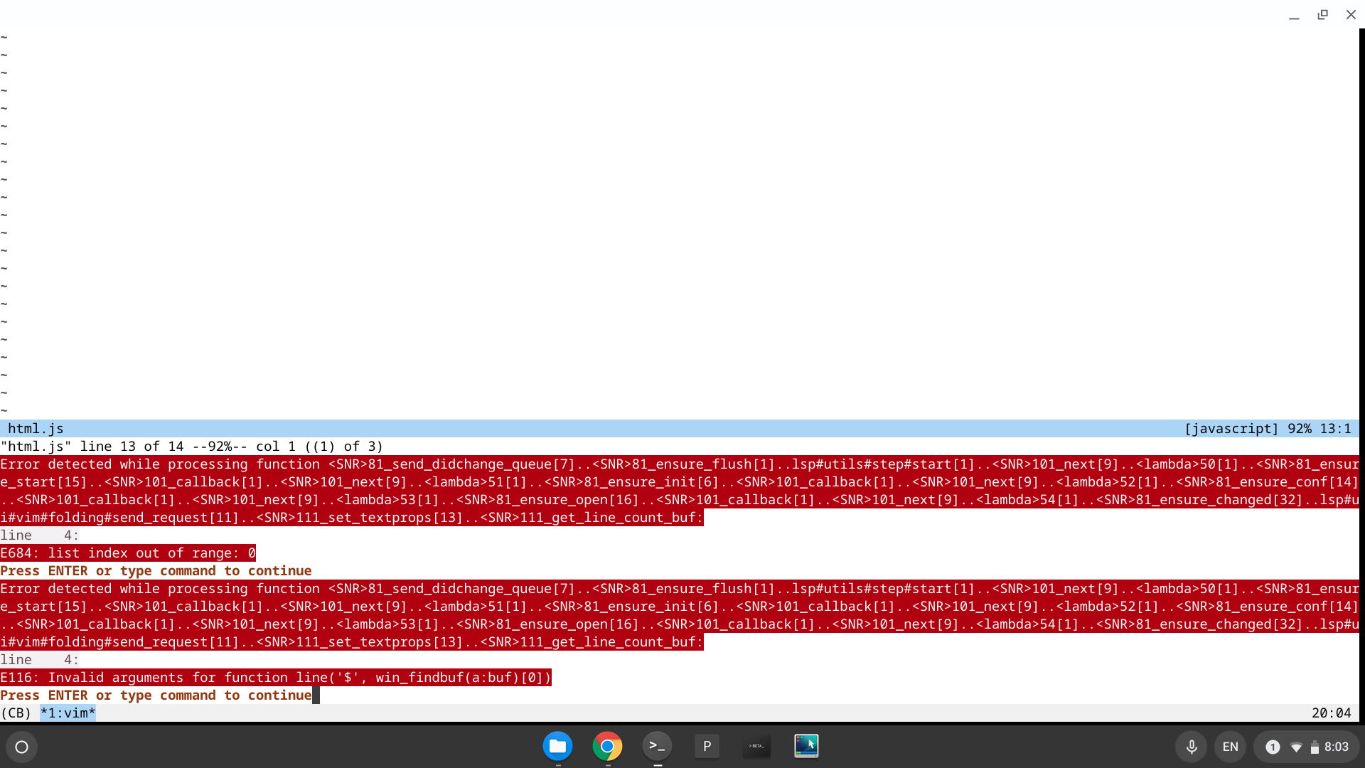 List index out of range when switching between unsaved buffers · Issue #803 · prabirshrestha/vim ...
