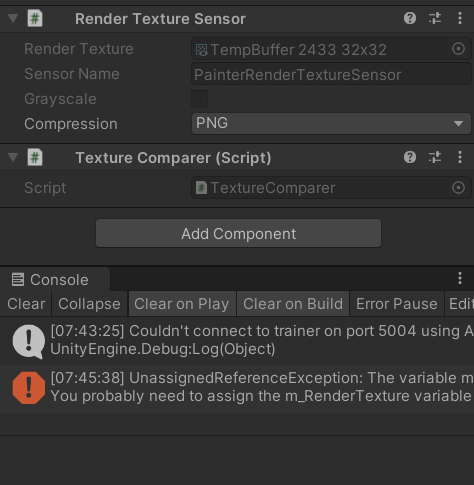RenderTextureSensor exception at start of 2nd episode · Issue #4457 · Unity-Technologies/ml ...