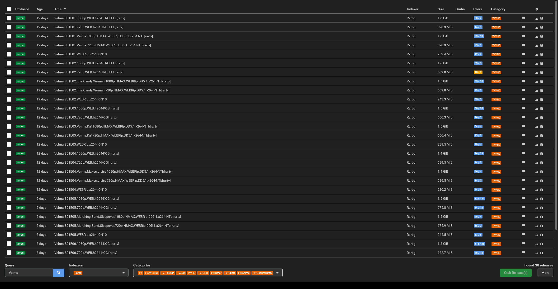Rarbg index returns results only sporadically · Issue #1380 · Prowlarr/Prowlarr · GitHub