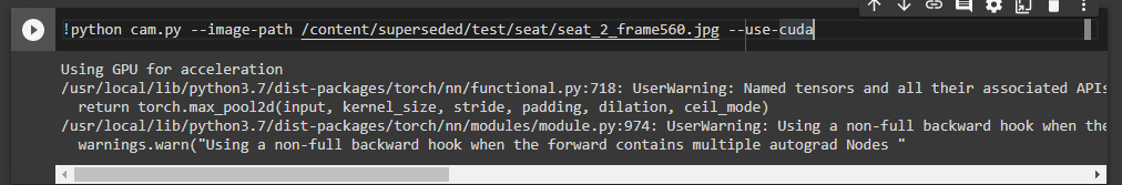 Error while running cam.py · Issue #104 · jacobgil/pytorch-grad-cam · GitHub