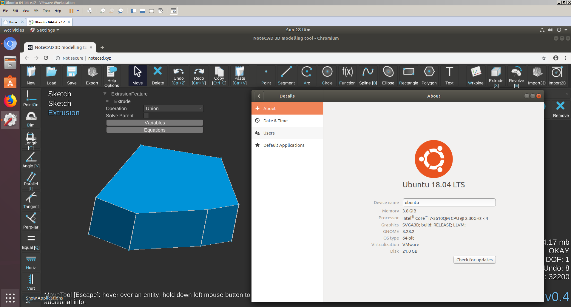 doesn't work on Linux (nomatter what browser ) · Issue #56 · NoteCAD ...