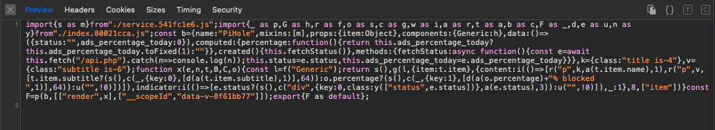 PiHole stats not available in Homer if WebUI is password protected · Issue #579 · bastienwirtz ...