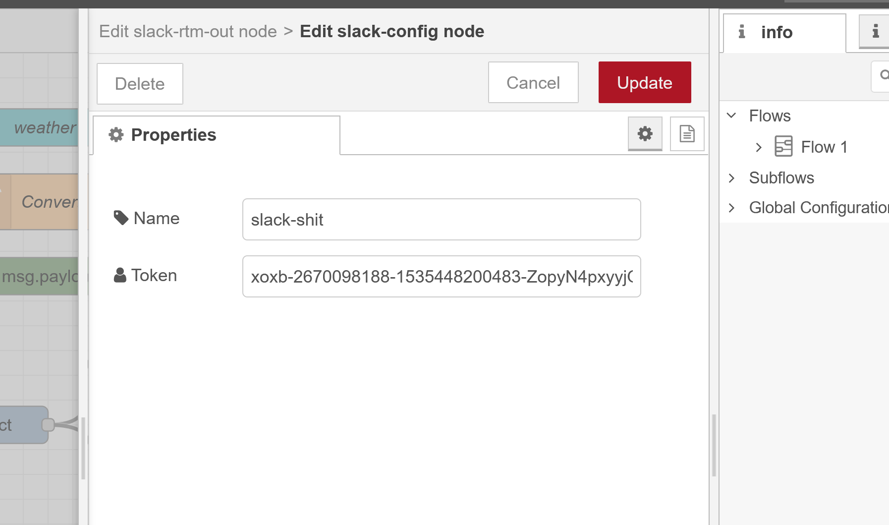 Invalid Token & Disconnected (does this plug-in work?) · Issue #41 ...