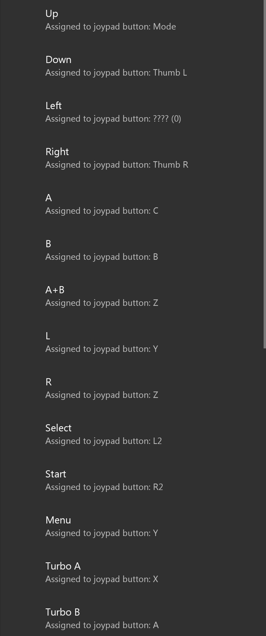 set the mapping to Xinput button mapping? · Issue #1 · carlelieser/vitapad · GitHub