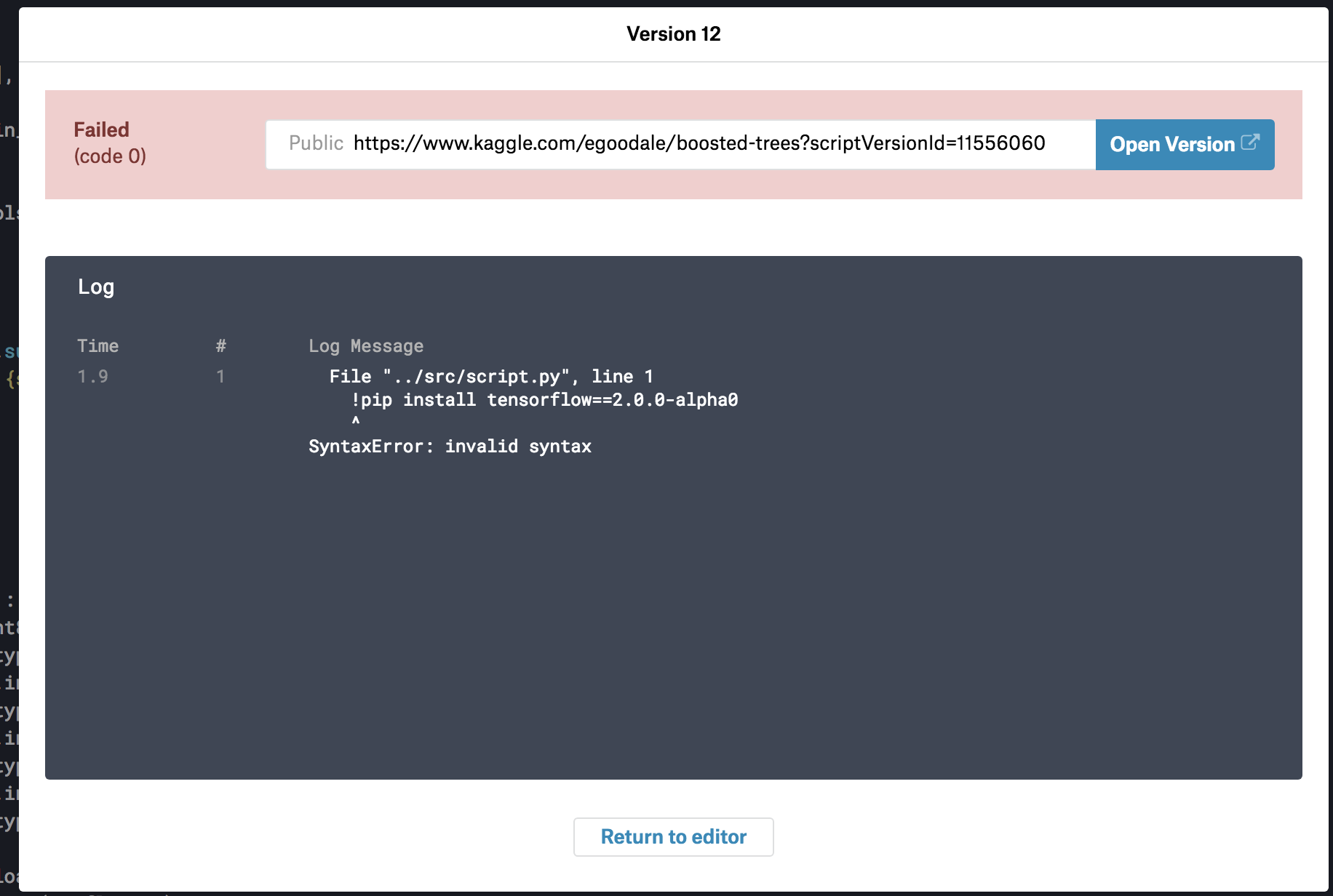 Tensorflow 2.0.0a0 support for Jupyter Notebook Kernel and Script Kernel commits · Issue #507 ...