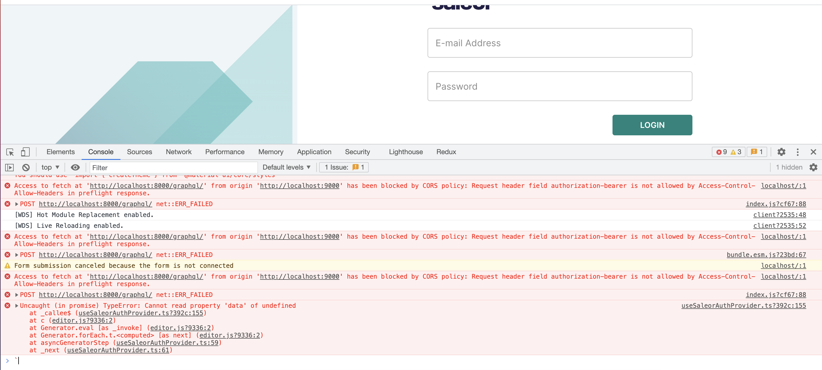Saleor cors issue on dashboard · Issue #1225 · saleor/saleor-dashboard · GitHub