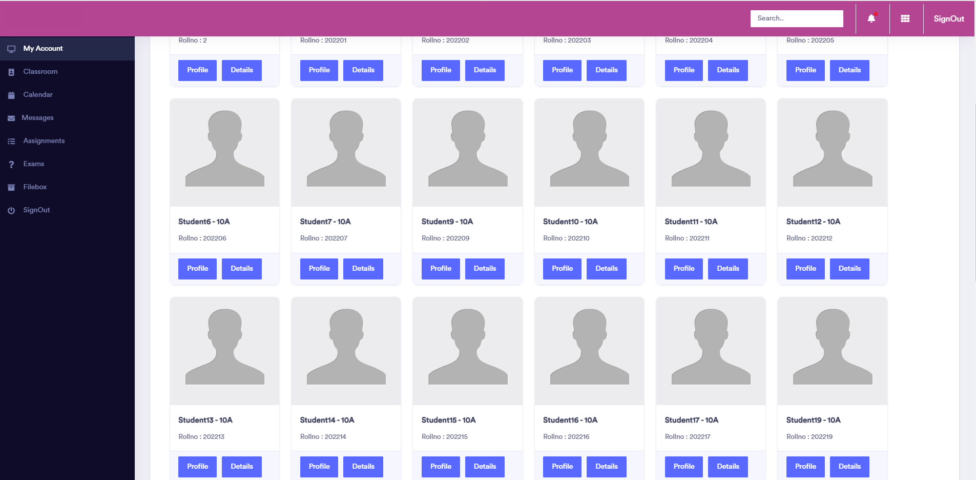 GitHub - Sri2627/StudentManagement: studentmanagement