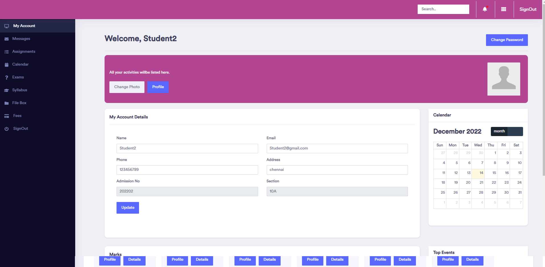 GitHub - Sri2627/StudentManagement: studentmanagement