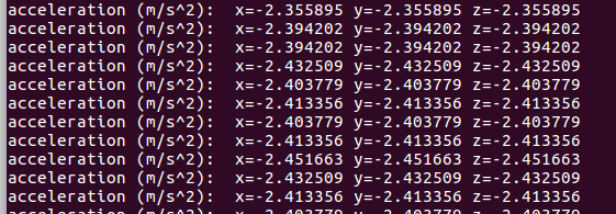 [sensor] Three Values Of Acceleration Are Consistent On K64f · Issue 1311 · Intel Zephyr Js