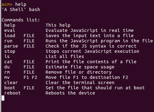 [ashell] acm> cannot print normally · Issue #1368 · intel/zephyr.js · GitHub