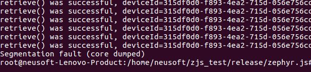 [ocf] Segment Fault When Running Ocfclient On Linux To Find Resource From Ocfserver On K64f For