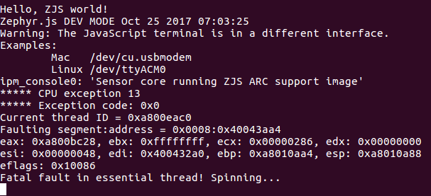 [ashell] CPU exception happens when load long JS code · Issue #1611 · intel/zephyr.js · GitHub