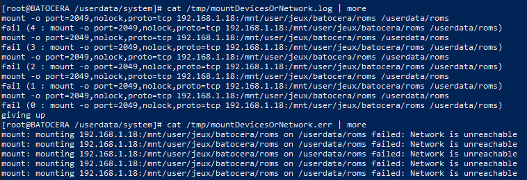 Dual Boot Network Share Not Working · Issue 8097 · Batocera Linux Batocera Linux · Github