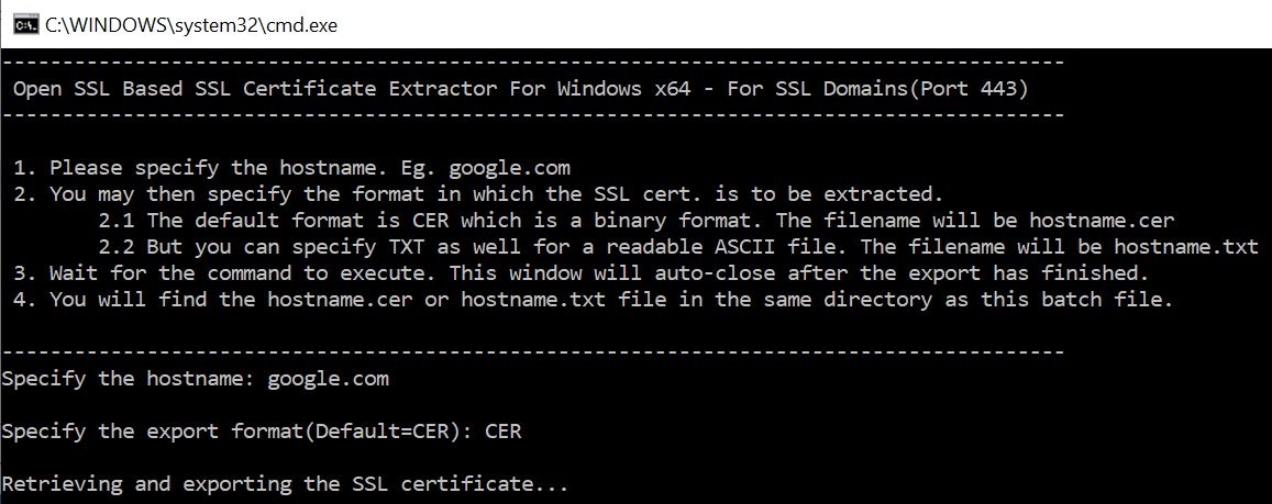 GitHub - saurabhk-sap-tech/ssl_cert_extractor: Open SSL based SSL Cert ...