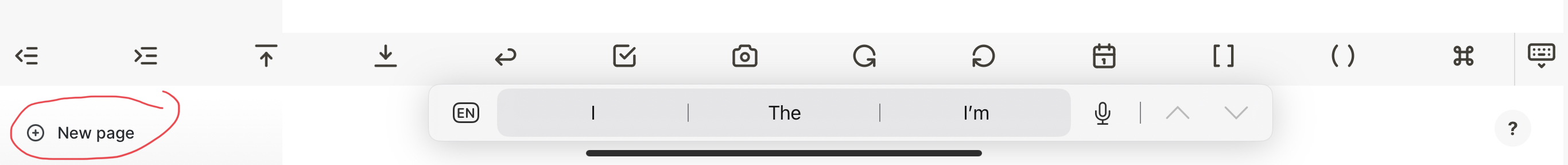 A white empty area appears on iPad app with Magic Keyboard · Issue #7409 · logseq/logseq · GitHub