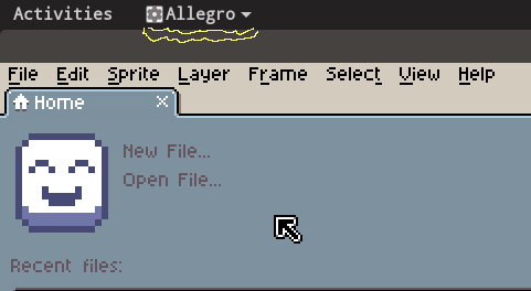old application name on panel (linux / gnome-desktop) · Issue #228 · LibreSprite/LibreSprite ...