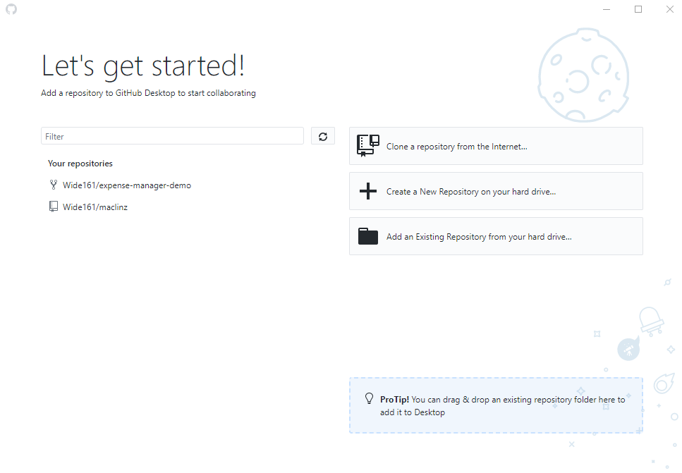 The Menu is white and Not working · Issue #6801 · desktop/desktop · GitHub