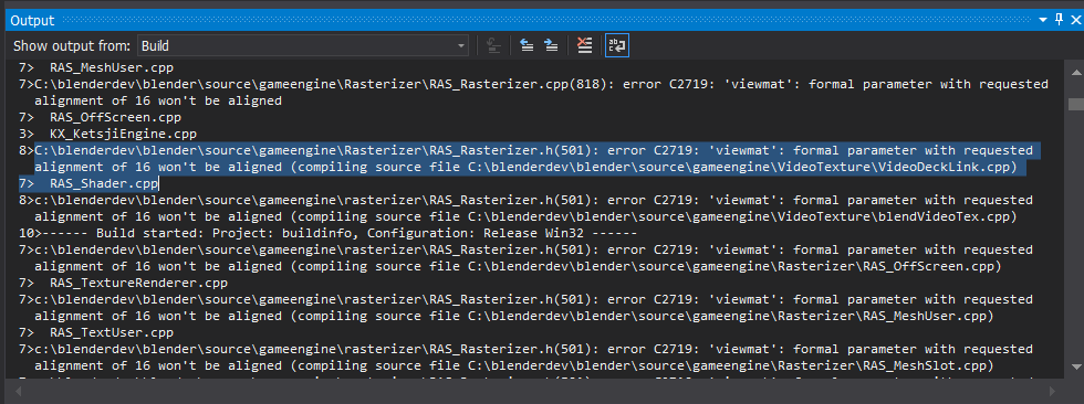 Windows build error (Visual Studio 2015) · Issue #722 · UPBGE/upbge · GitHub