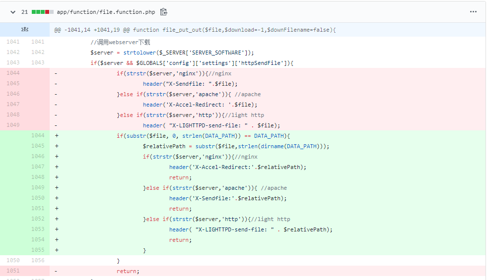 开启httpSendFile后，不能打开文件的bug · Issue #374 · kalcaddle/KodExplorer · GitHub