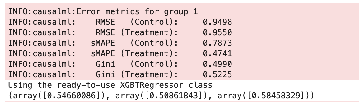 Causalml ATE and Learning Rate Sensitivity · Issue #247 · uber/causalml · GitHub