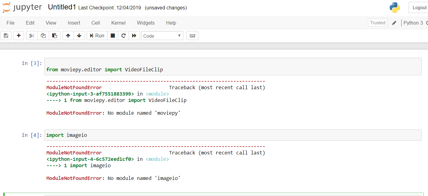 ModuleNotFoundError: No module named 'moviepy' · Issue #1 · liferlisiqi/Finding-Lane-Lines · GitHub