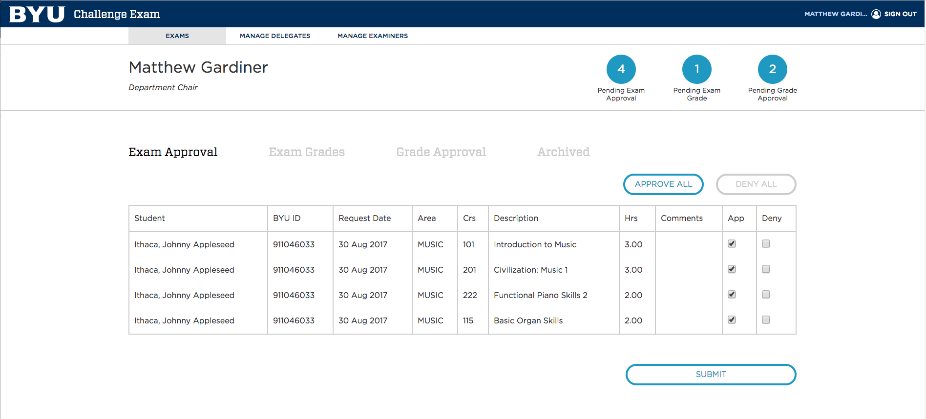 Request: Allow the blue main header to be full-width and menu content ...