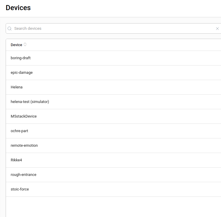In the VSCode extension: Add `(simulator)` to the displayed device name in the device list, if ...