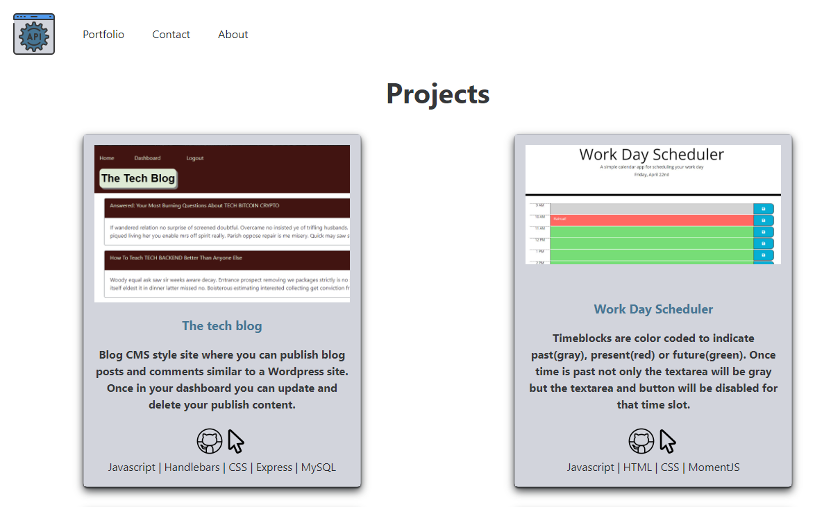 GitHub - ticonetster/react-portfolio
