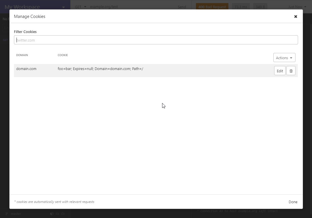 How can I send `withCredentials` in a post request? · Issue #2393 · Kong/insomnia · GitHub