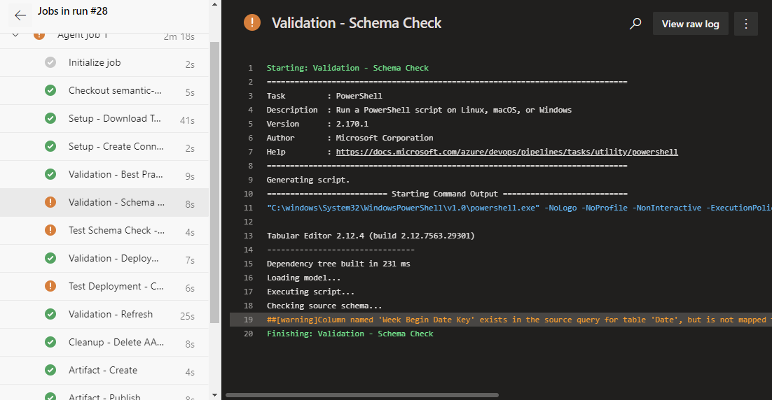 Azure Devops CI: PowerShell tasks with Tabular Editor not working · Issue #655 · TabularEditor ...