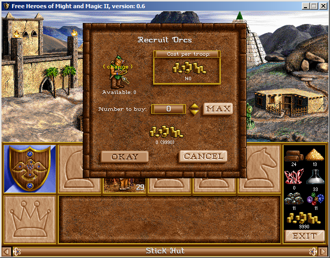 MAX button in monster dwelling sets to enable after changing monster type · Issue #359 · ihhub ...