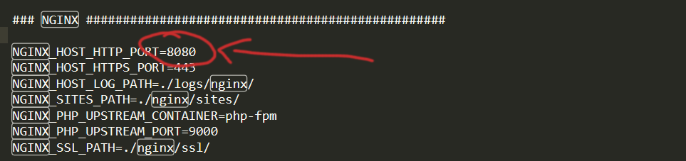I cant set port in windowls 10 · Issue #2151 · laradock/laradock · GitHub