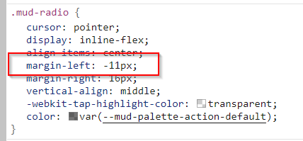 Element checkbox & radiobutton not aligned · Issue #1170 · MudBlazor/MudBlazor · GitHub