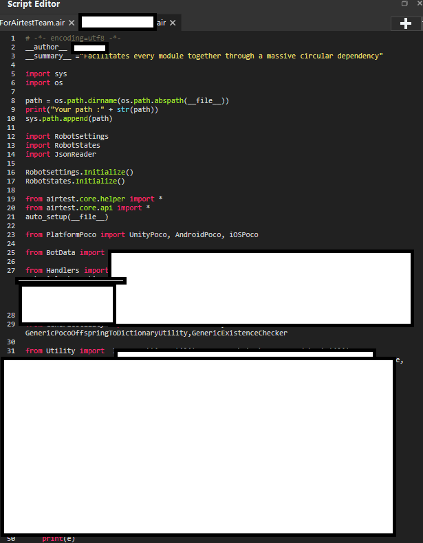 Airtest Ide Corrupts Script Code If Windows 10 Is Not Responding And A