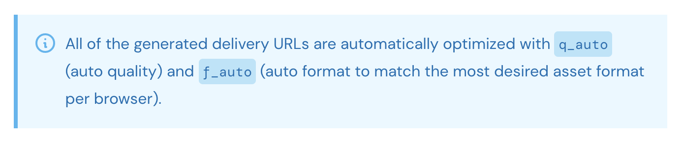 Auto quality and auto format are not part of URL? · Issue #70 · nuxt-modules/cloudinary · GitHub