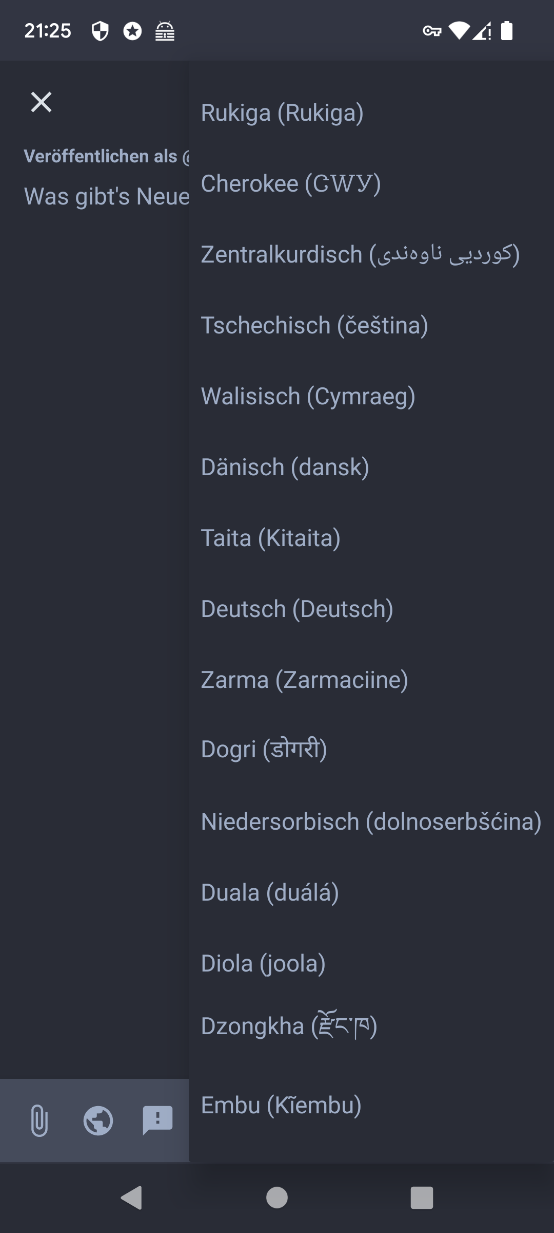 Unordered post language selection · Issue #2844 · tuskyapp/Tusky · GitHub