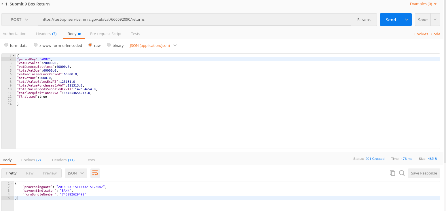 Submit Vat Return Mandatory Field Missing Error · Issue 81 · Hmrc Vat Api · Github