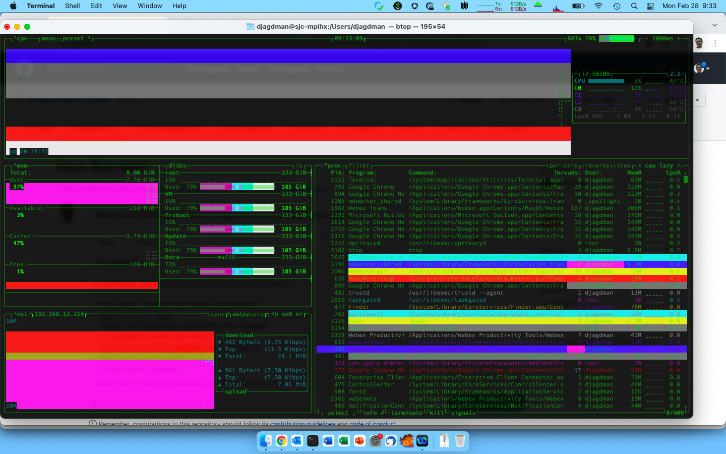 [BUG] OsX terminal wrong background colors · Issue #281 · aristocratos/btop · GitHub
