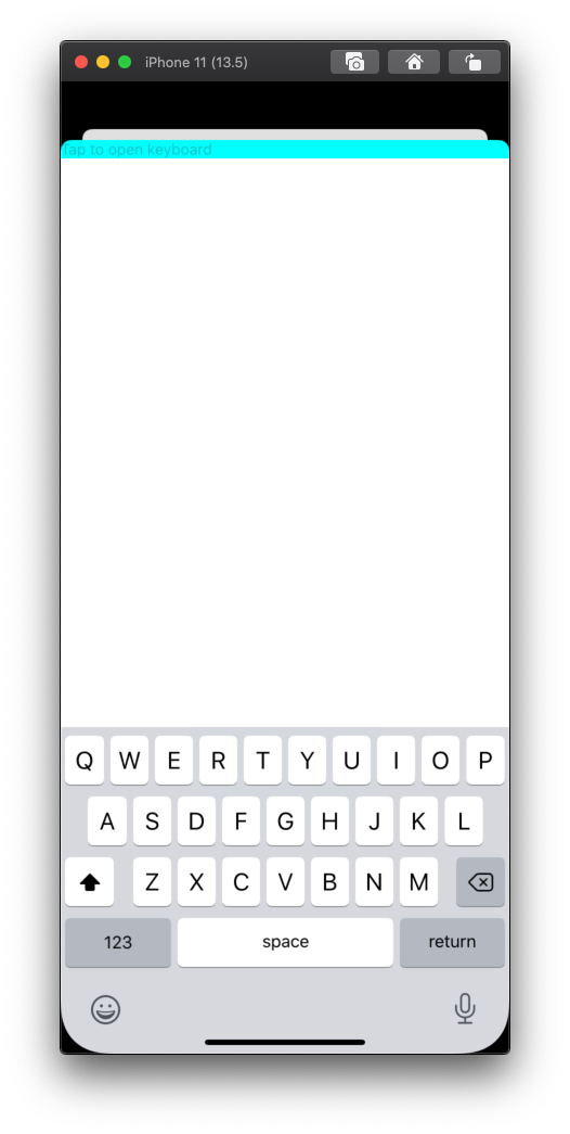 KeyboardAvoidingView is not working correctly when used inside a Modal with presentationStyle ...