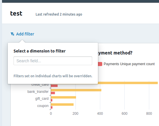 Before setting and saving a dashboard title the 'add filter' button is disabled · Issue #1677 ...