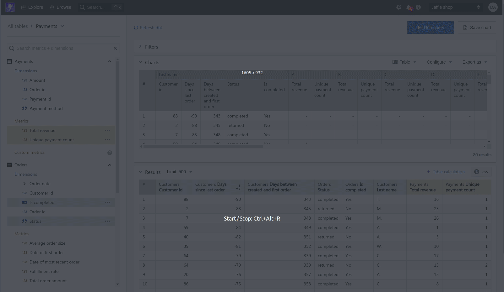 Adding a Table calculation breaks the page when opening config panel · Issue #2983 · lightdash ...