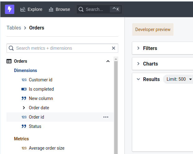 There should be some 'blocking' and 'non-blocking' errors in the CLI `lightdash preview` · Issue ...