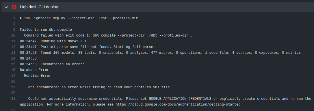 Google application credentials needs to be inside project folder · Issue #3343 · lightdash ...