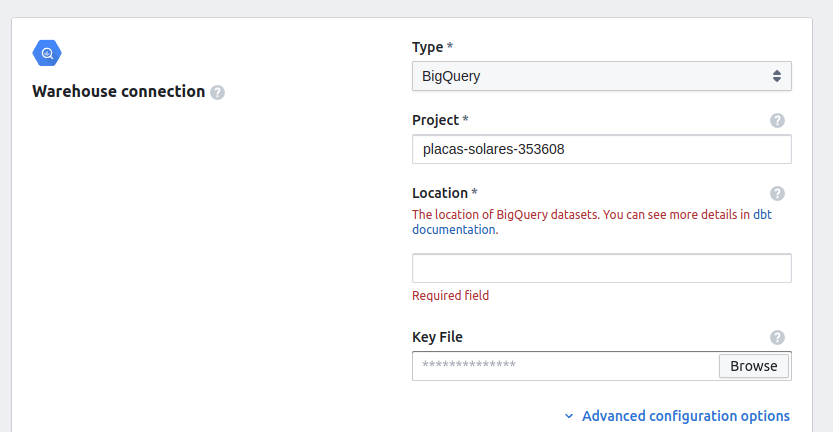 I Created Bigquery A Project On Cli Without Location · Issue 3355 · Lightdashlightdash · Github