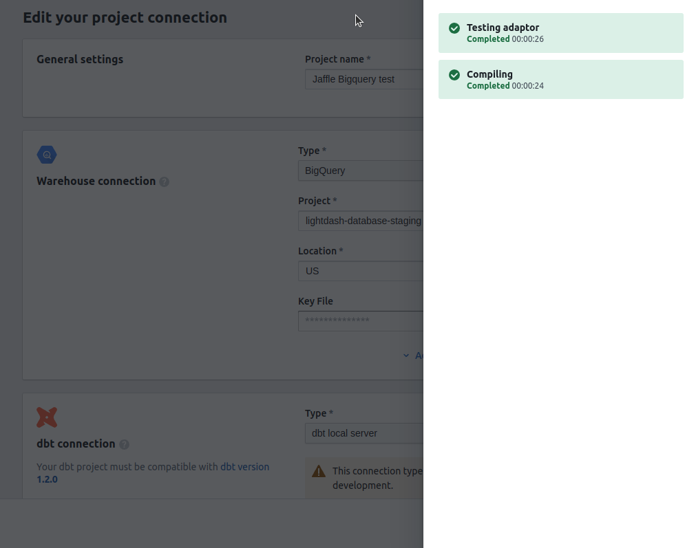 I created Bigquery a project on CLI without Location · Issue #3355 · lightdash/lightdash · GitHub