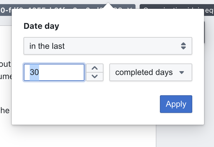 [Close me at the end of the default value filter work] Include an "any value" for filters ...
