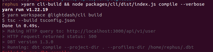 feat: cli check dbt version by rephus · Pull Request #4288 · lightdash/lightdash · GitHub