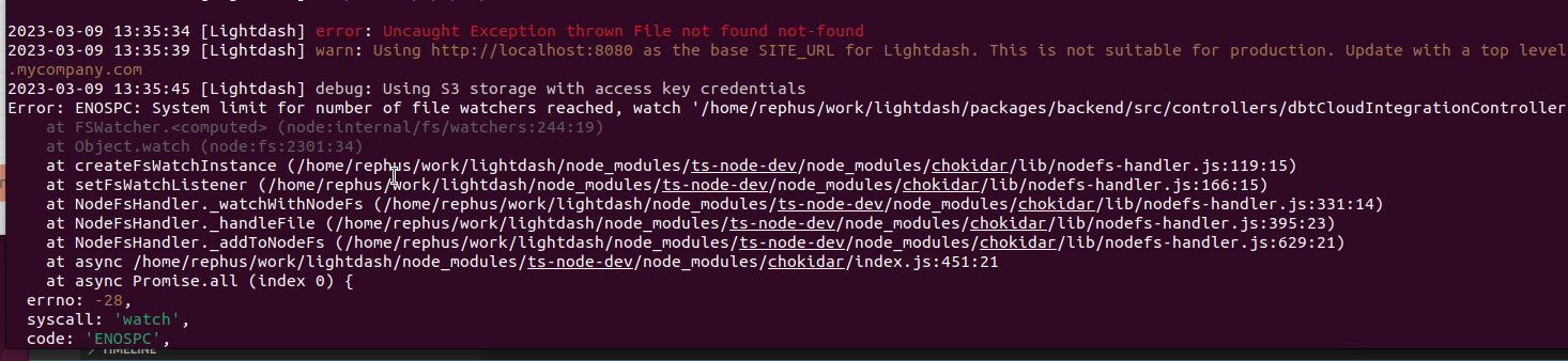 Requesting A Slack Image That Doesnt Exist Cashes The Backend · Issue 4739 · Lightdash