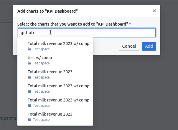 Filtering a chart when adding charts to dashboards does not work · Issue #5890 · lightdash ...